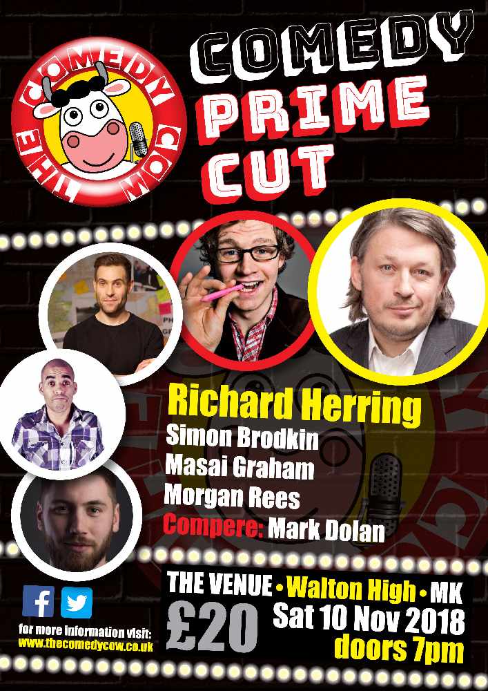 The Comedy Cow Prime Cut - MKFM 106.3FM - Radio Made in Milton Keynes