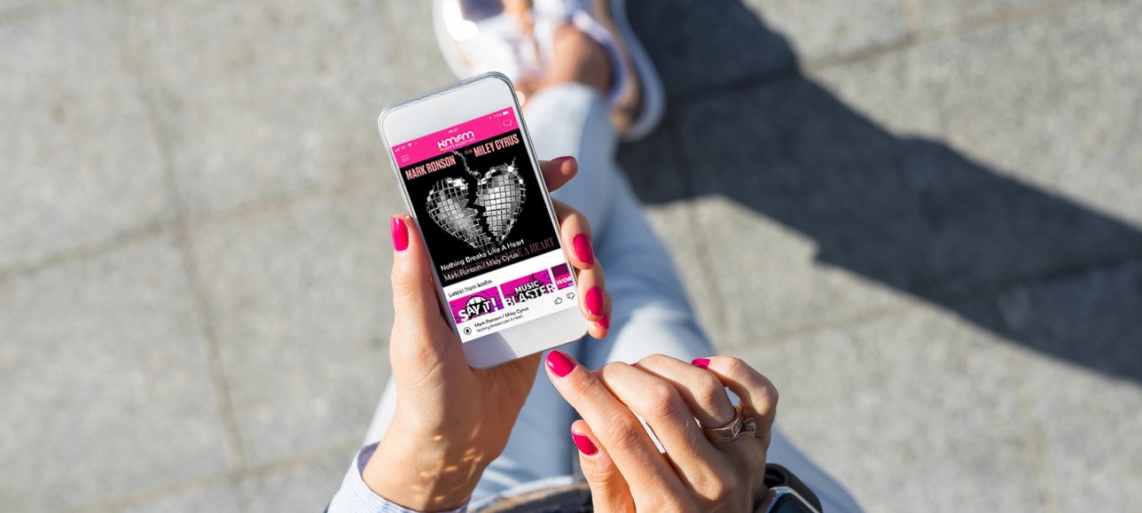 Download the new look kmfm app. - kmfm